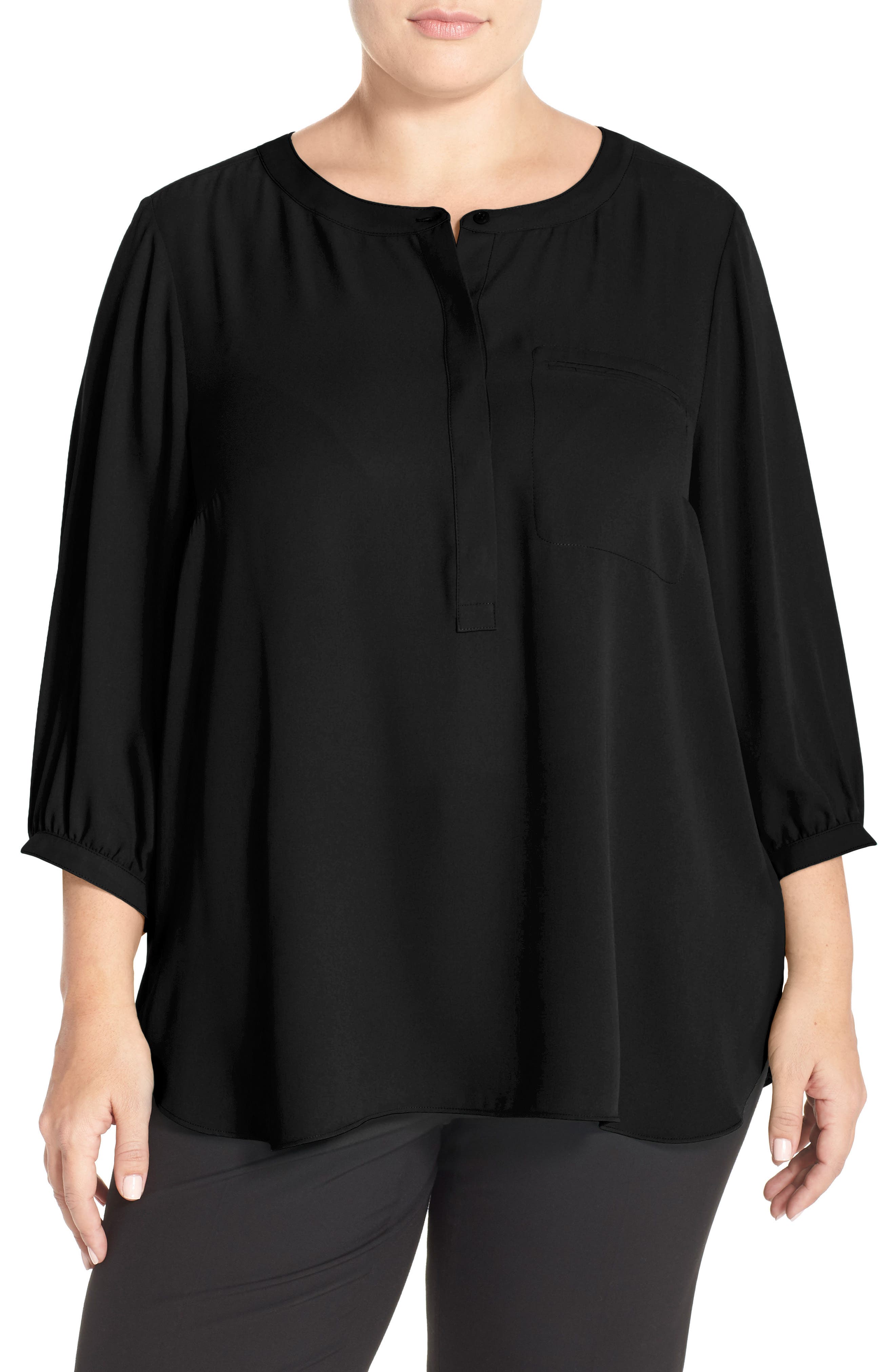 NYDJ Henley Top | Nordstrom