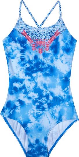 Gossip Girl Jeans Addiction One-Piece Swimsuit | Nordstrom