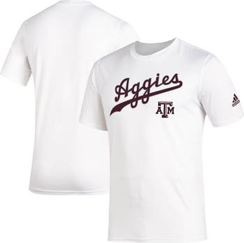 adidas Men's adidas White Texas A&M Aggies Script Ball Creator ...