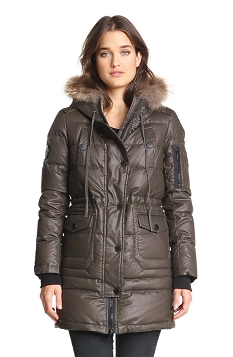 Rud by Rudsak 'Jay' Genuine Rabbit & Coyote Fur Trim Down Parka | Nordstrom
