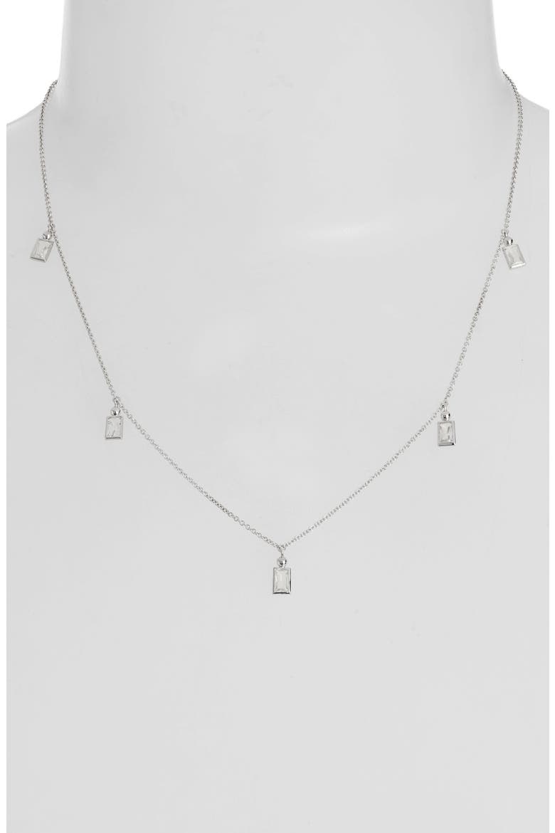Dew Drop Shaky Station Necklace (Women) | Nordstromrack