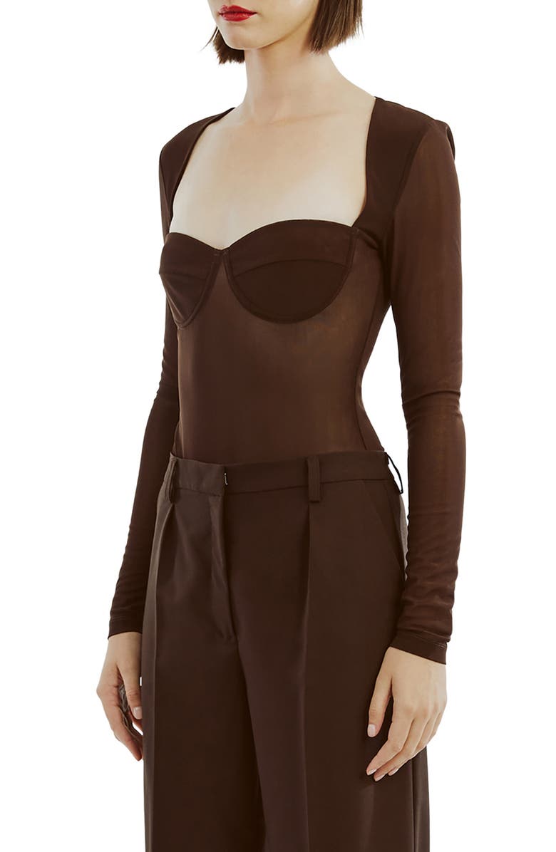 Bardot Carter Mesh Bodysuit | Nordstrom