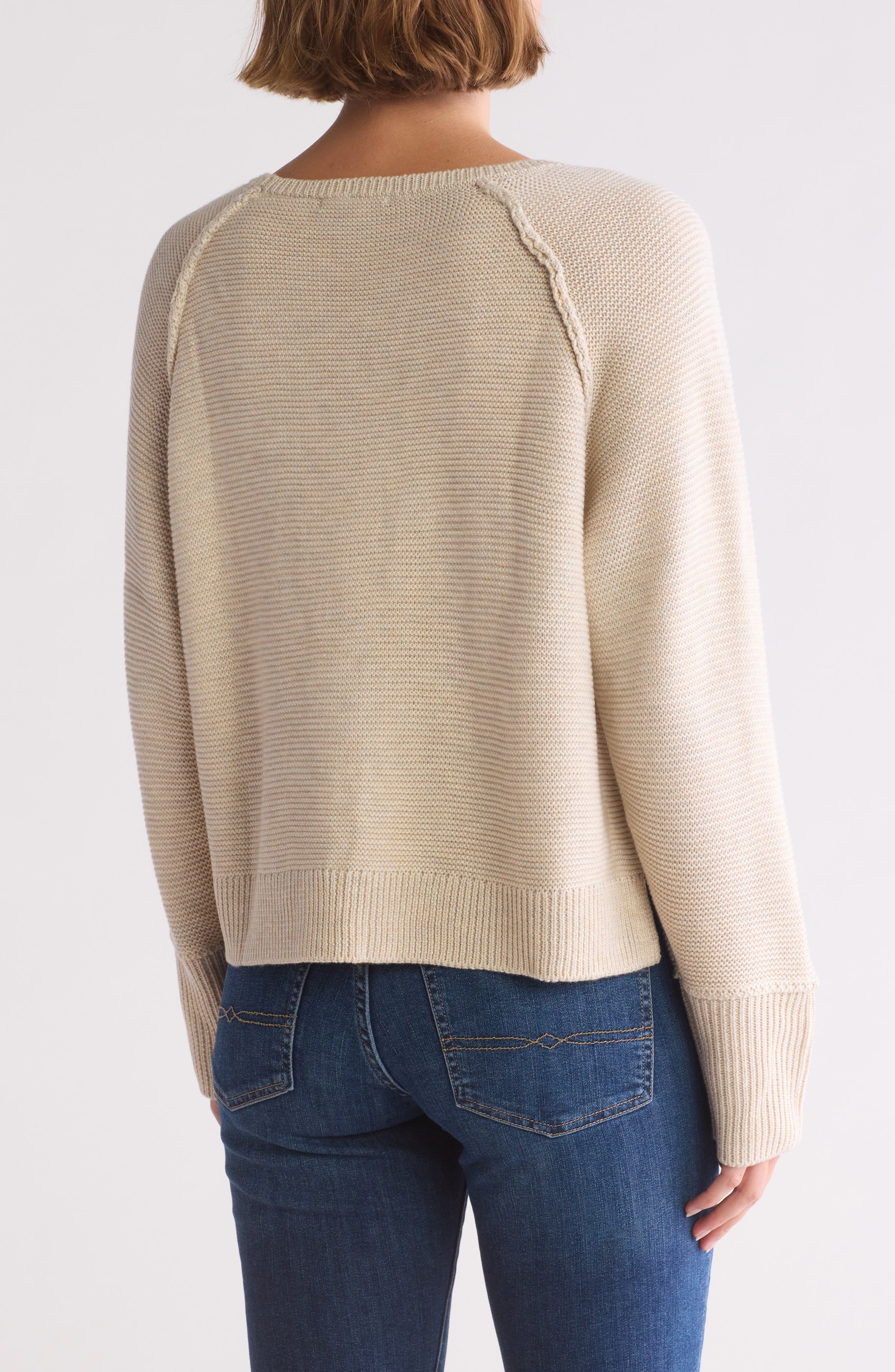 Adrianna Papell Exposed Seam Sweater | Nordstromrack