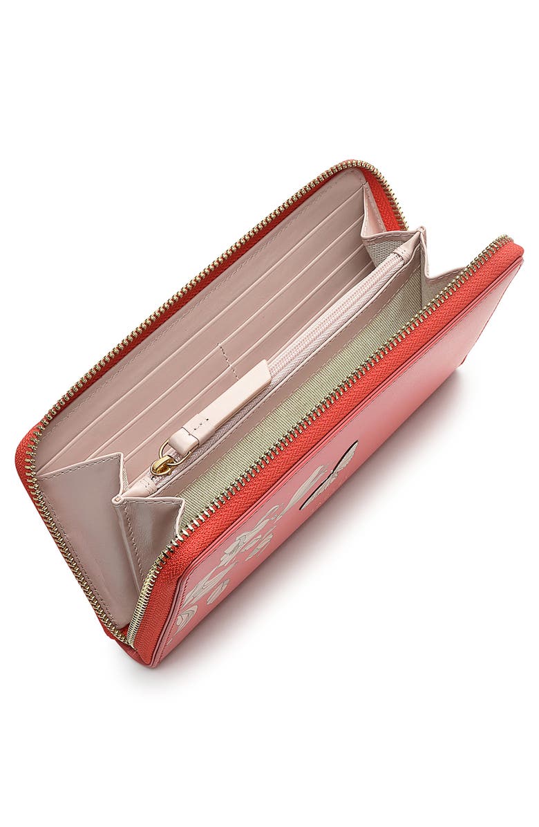 Radley Butterfly Large Zip Leather Wallet | Nordstromrack