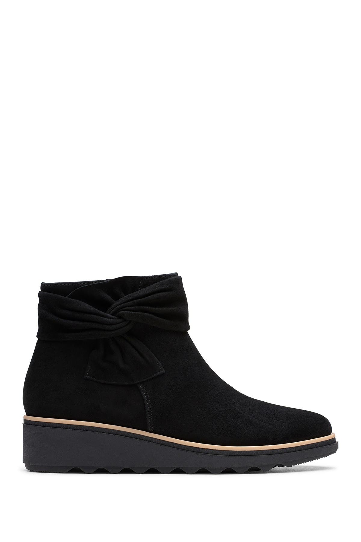 Clarks® Sharon Salon Twist Bow Bootie | Nordstromrack