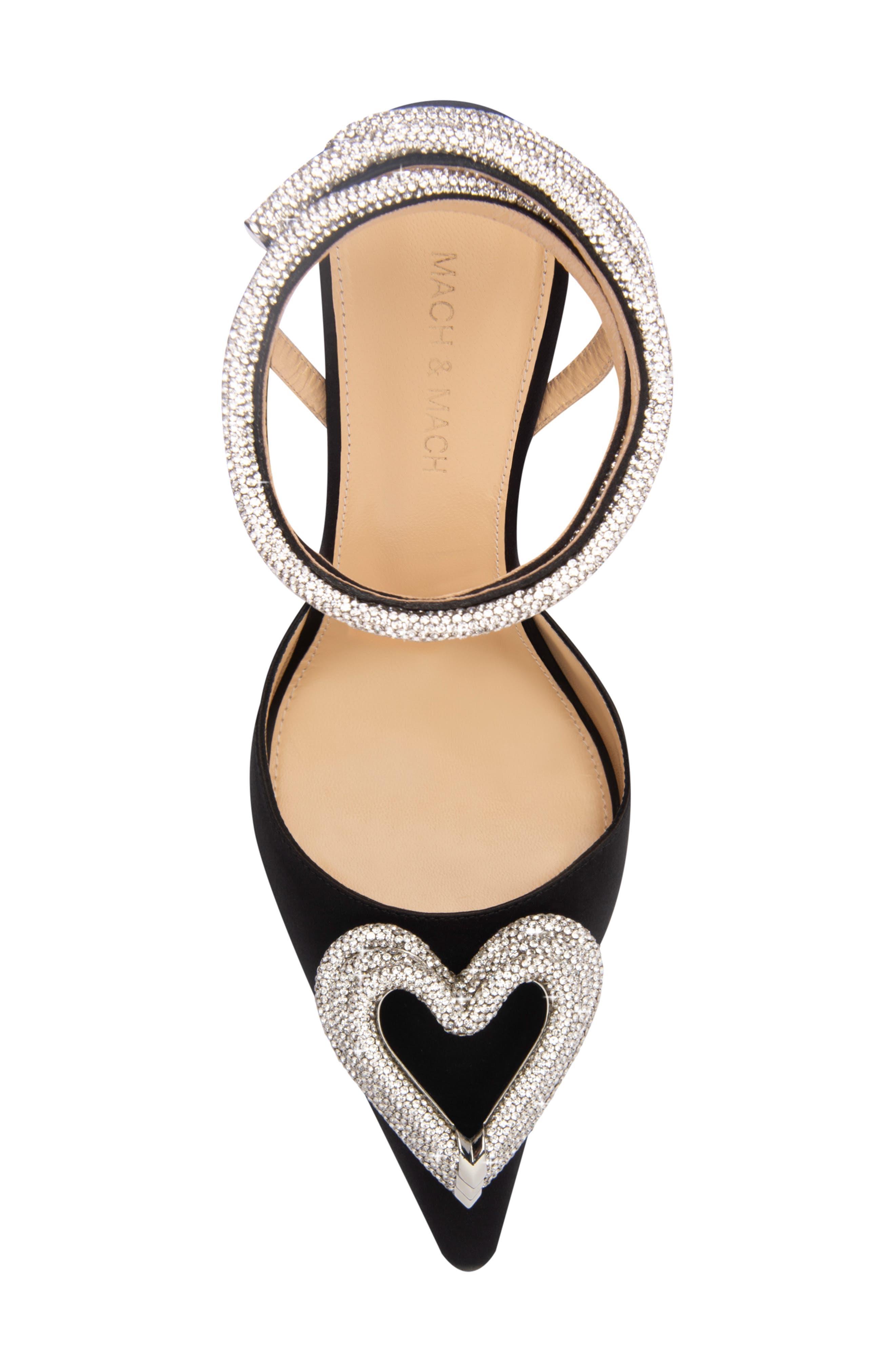 Mach & Mach Triple Heart Pointed Toe Pump (Women) | Nordstromrack