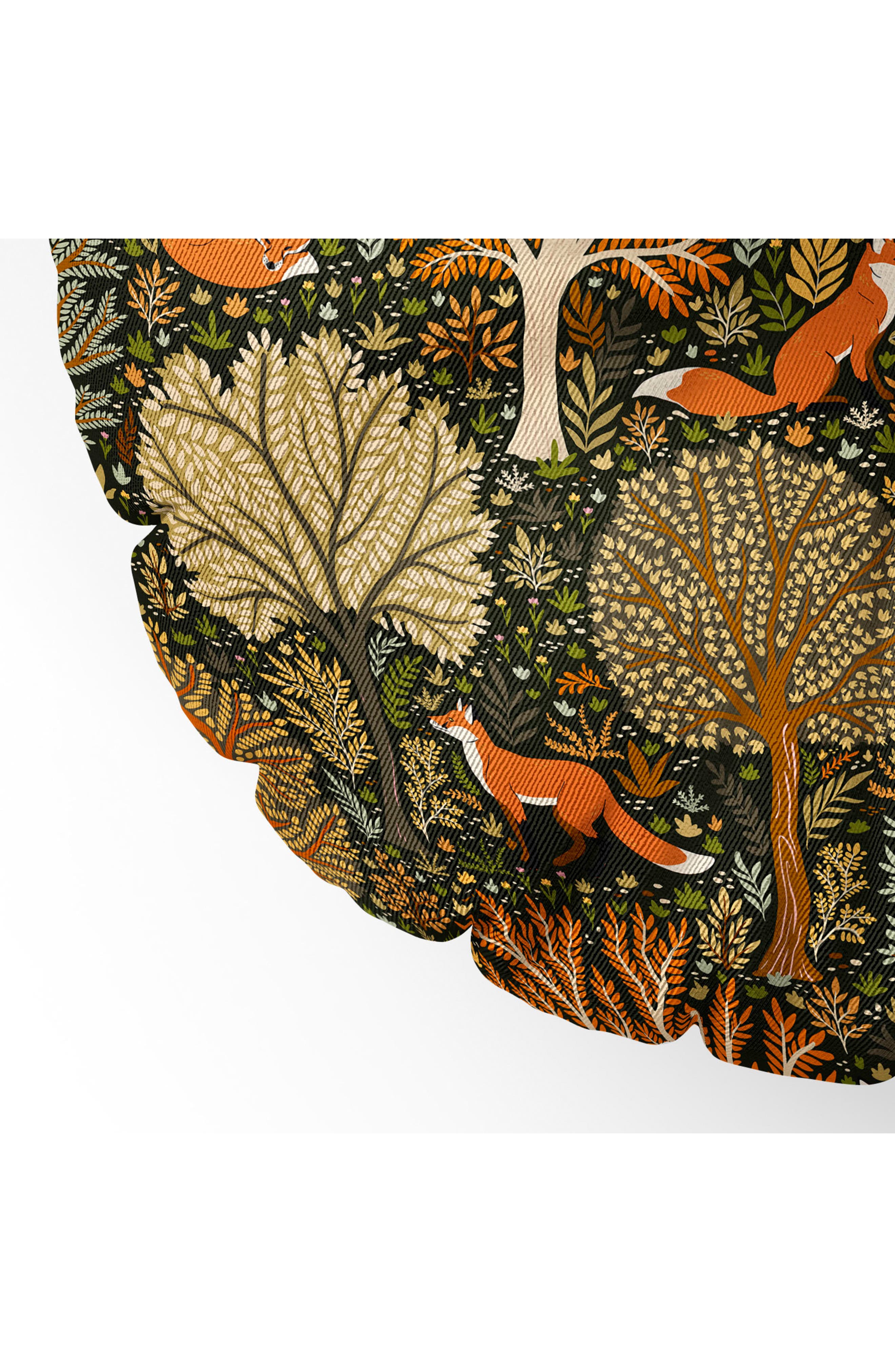 Deny Designs Countryside Woodland Fox Floor Pillow | Nordstromrack