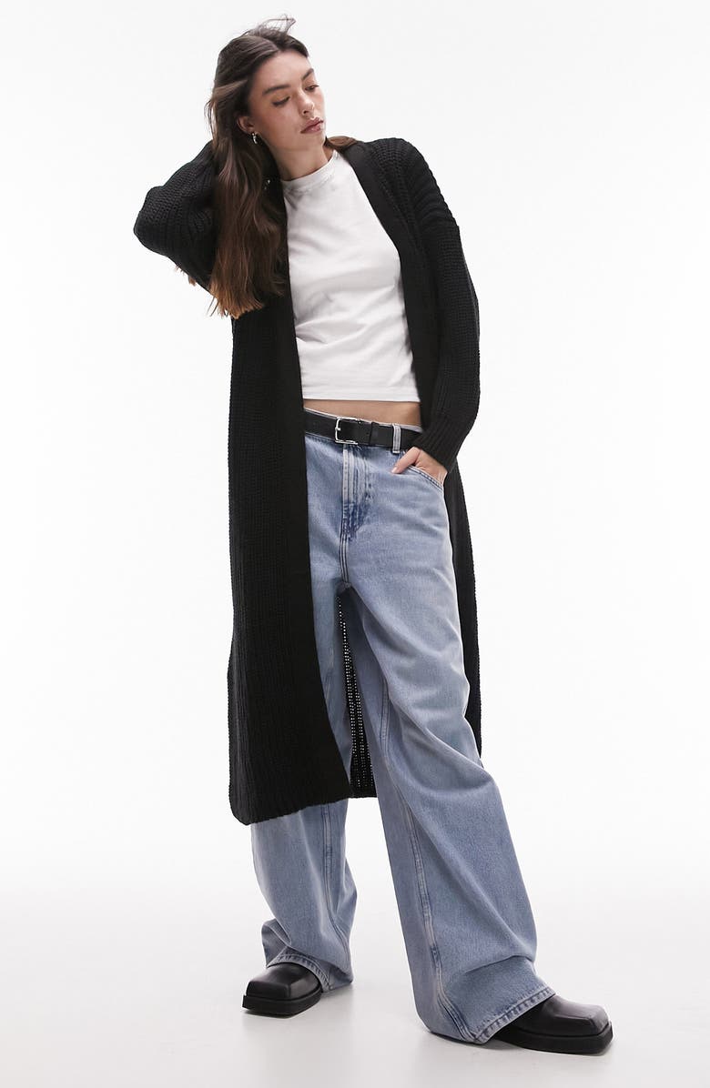 Topshop Knit Maxi Cardigan | Nordstromrack