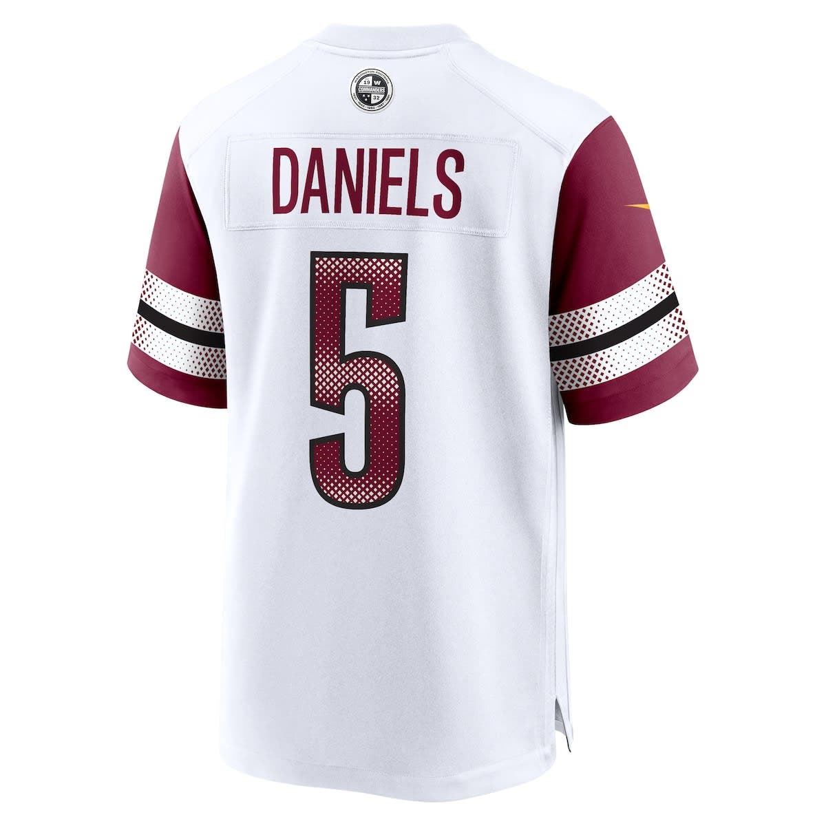 Nike Men's Nike Jayden Daniels White Washington Commanders Player Game ...