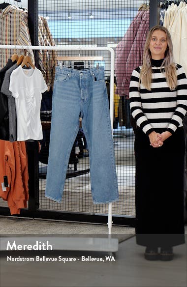 PAIGE Sawyer High Waist Straight Leg Jeans | Nordstromrack