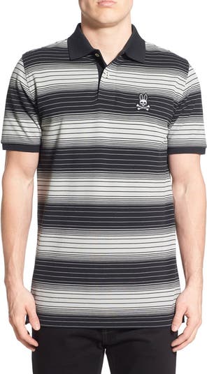 Psycho Bunny 'Compton' Stripe Piqué Polo | Nordstrom