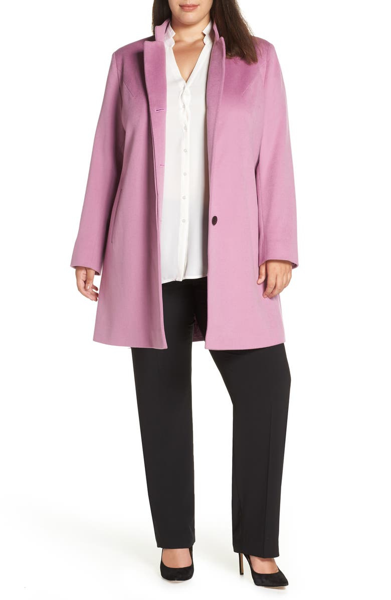 Fleurette Inverted Collar Loro Piana Wool Coat | Nordstrom