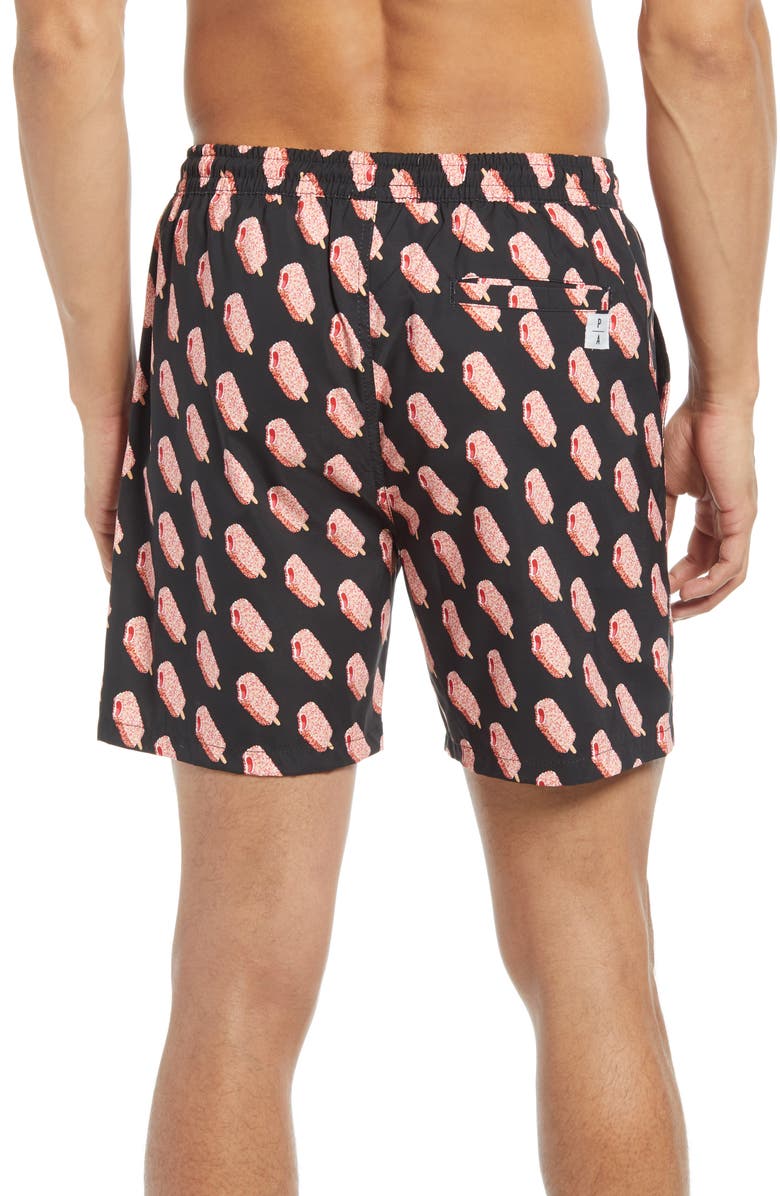 Public Art Ice Cream Print Swim Trunks | Nordstrom