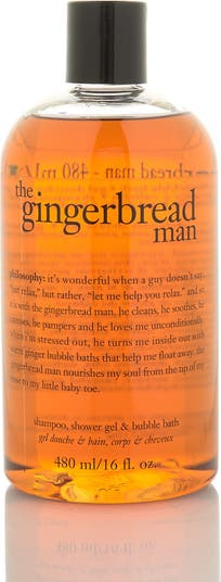 philosophy The Gingerbread Man Shampoo, Shower Gel & Bubble Bath ...