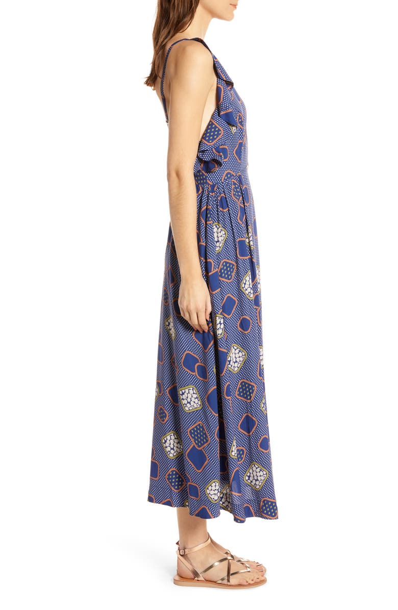 THE ODELLS Ruffle Trim Maxi Dress | Nordstrom