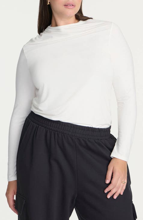 White Plus-Size Blouses | Nordstrom