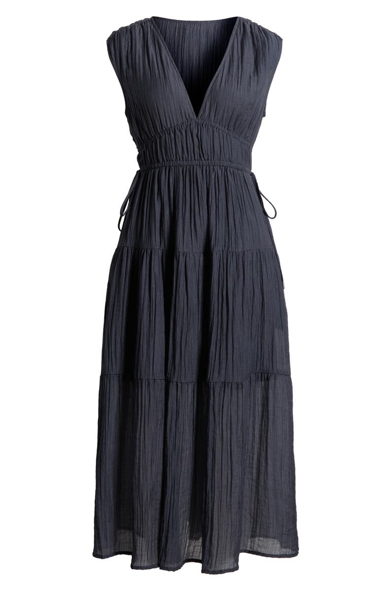 Socialite Crinkle Woven Midi Dress | Nordstromrack