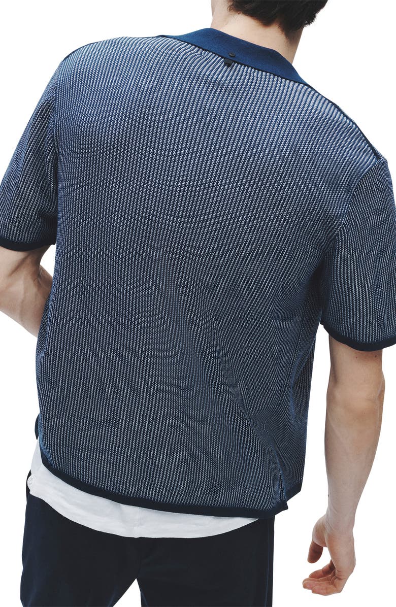 rag & bone Harvey Knit Camp Shirt | Nordstromrack