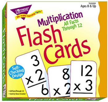 TREND enterprises, Inc. Multiplication Skill Drill Flash Cards Set Of ...