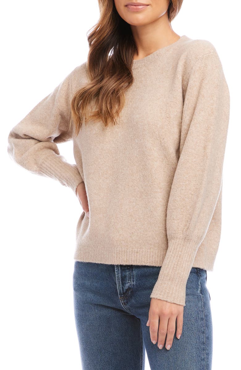 FIFTEEN TWENTY Puff Sleeve Sweater | Nordstrom