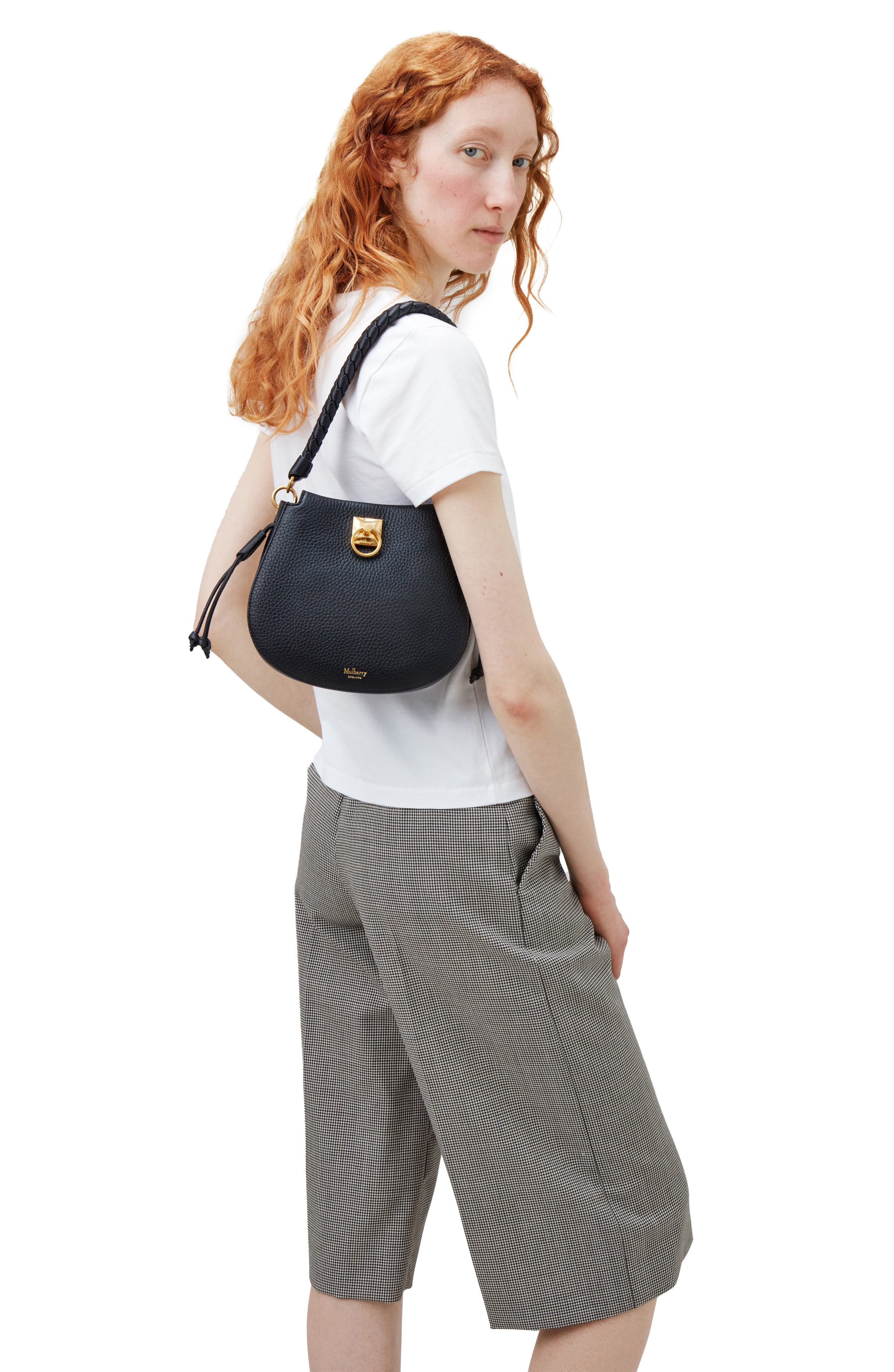 Mulberry Mini Iris Leather Hobo Bag | Nordstrom