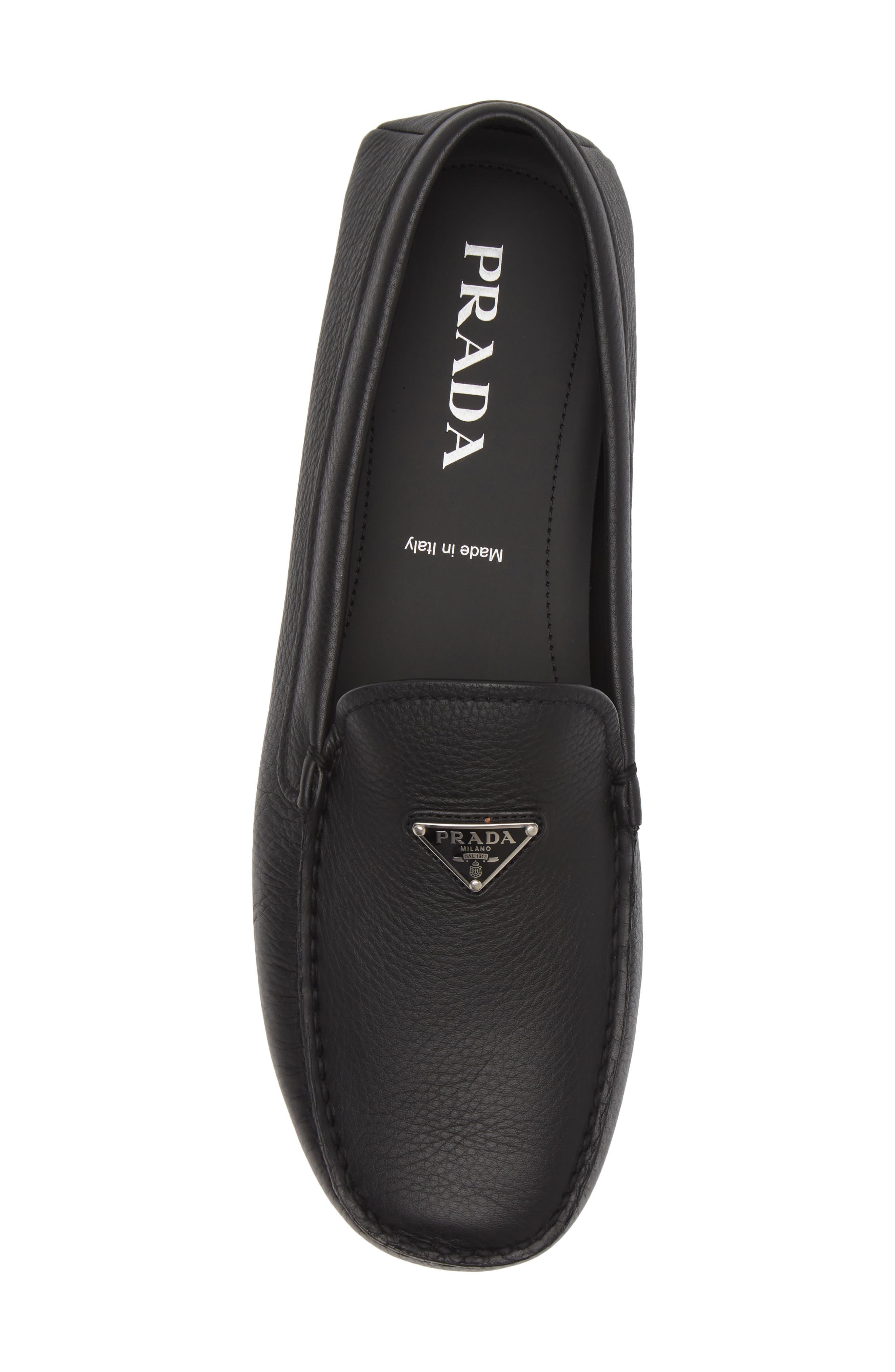 Prada Triangle Logo Driving Loafer (Men) | Nordstromrack