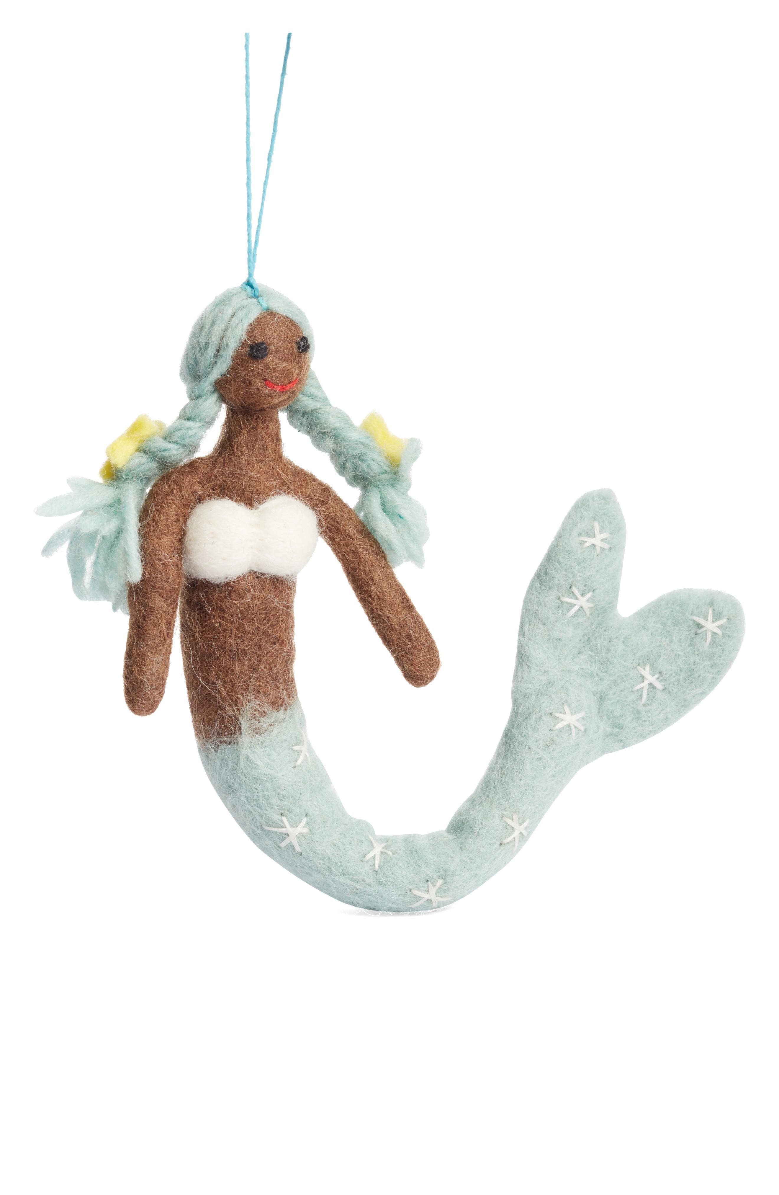 Felt So Good Magical Mermaids Sandy Felted Wool Ornament | Nordstromrack