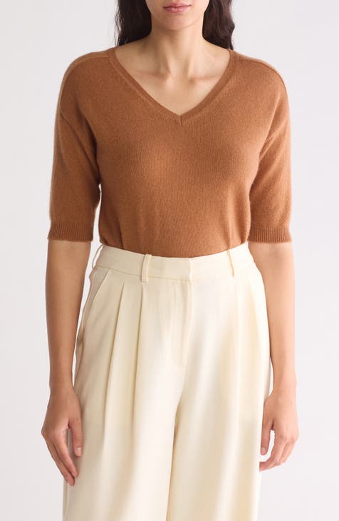 Brown Cashmere Sweaters for Women | Nordstrom Rack