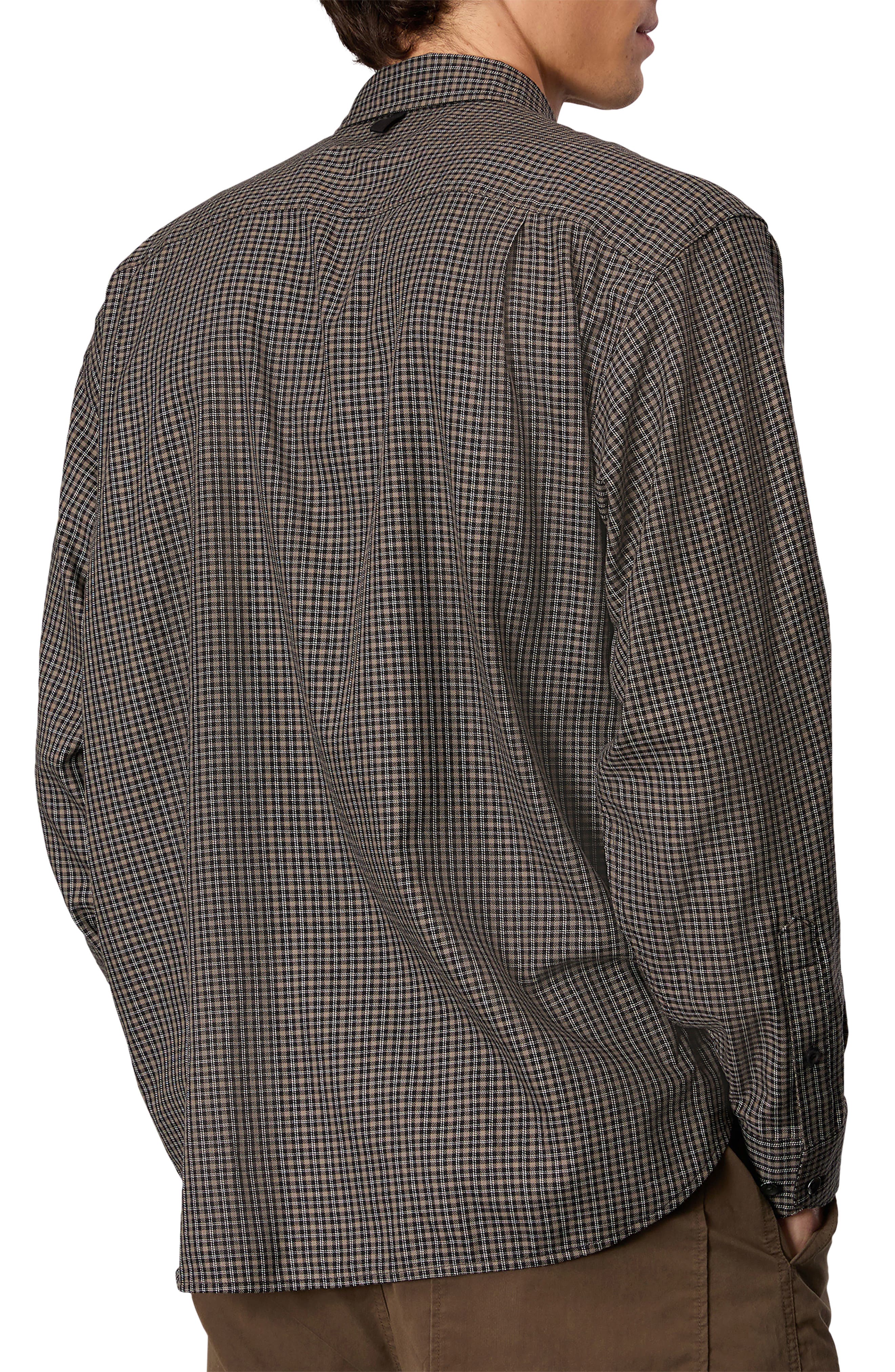 rag & bone Matthew Cotton Blend Flannel Button-Up Shirt | Nordstromrack