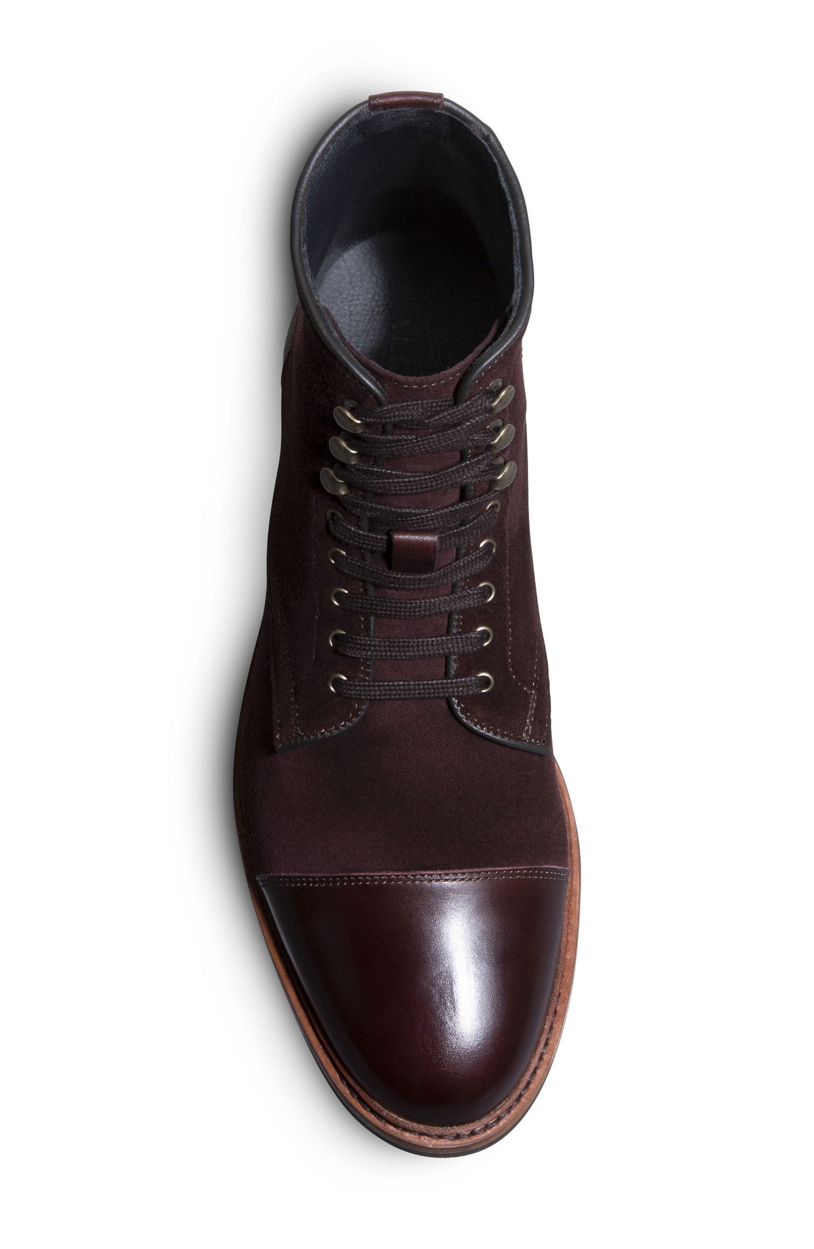 Allen Edmonds Landon Lace-Up Cap Toe Boot (Men) | Nordstromrack
