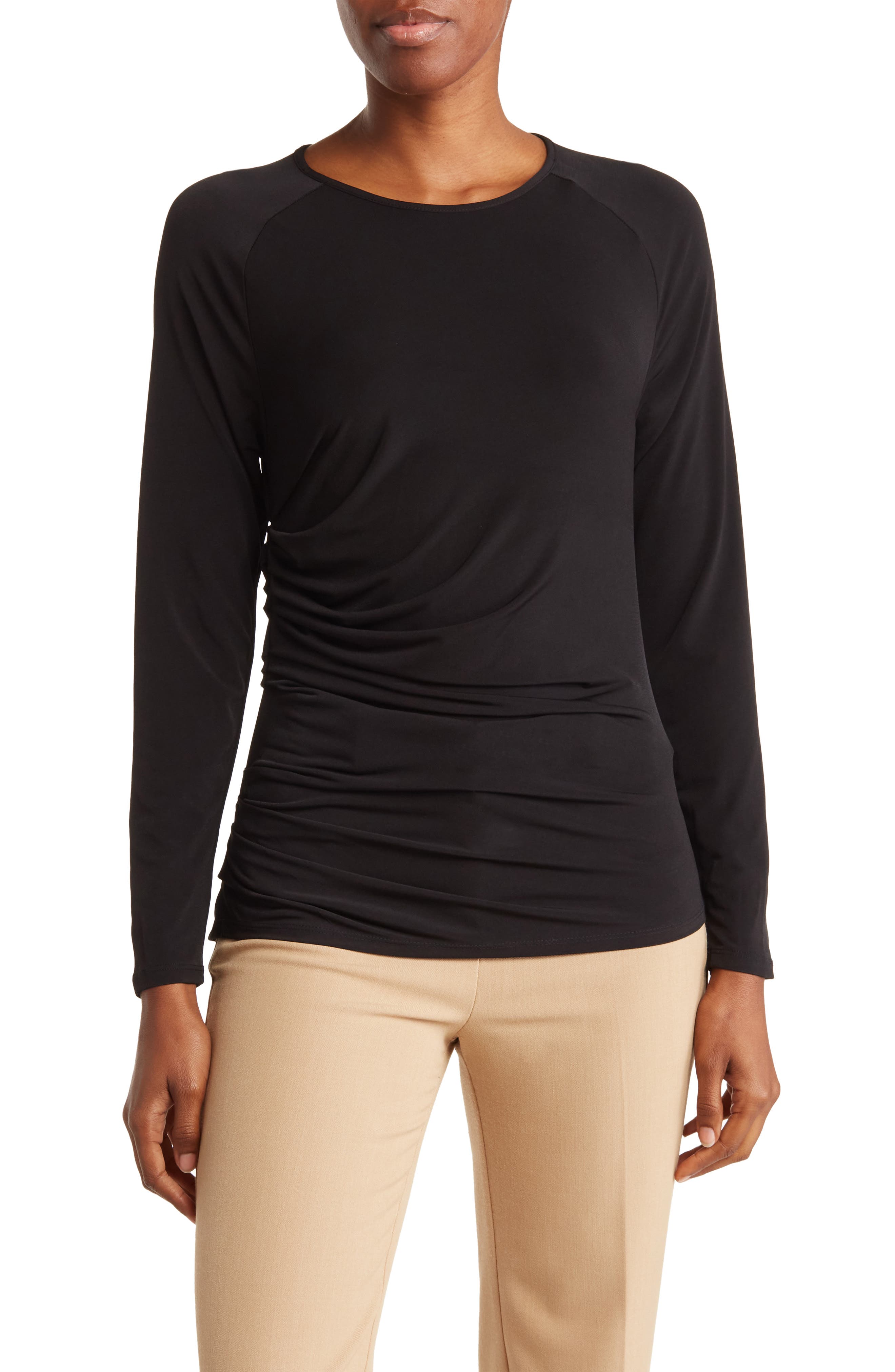 Calvin Klein Side Ruched T-Shirt | Nordstromrack