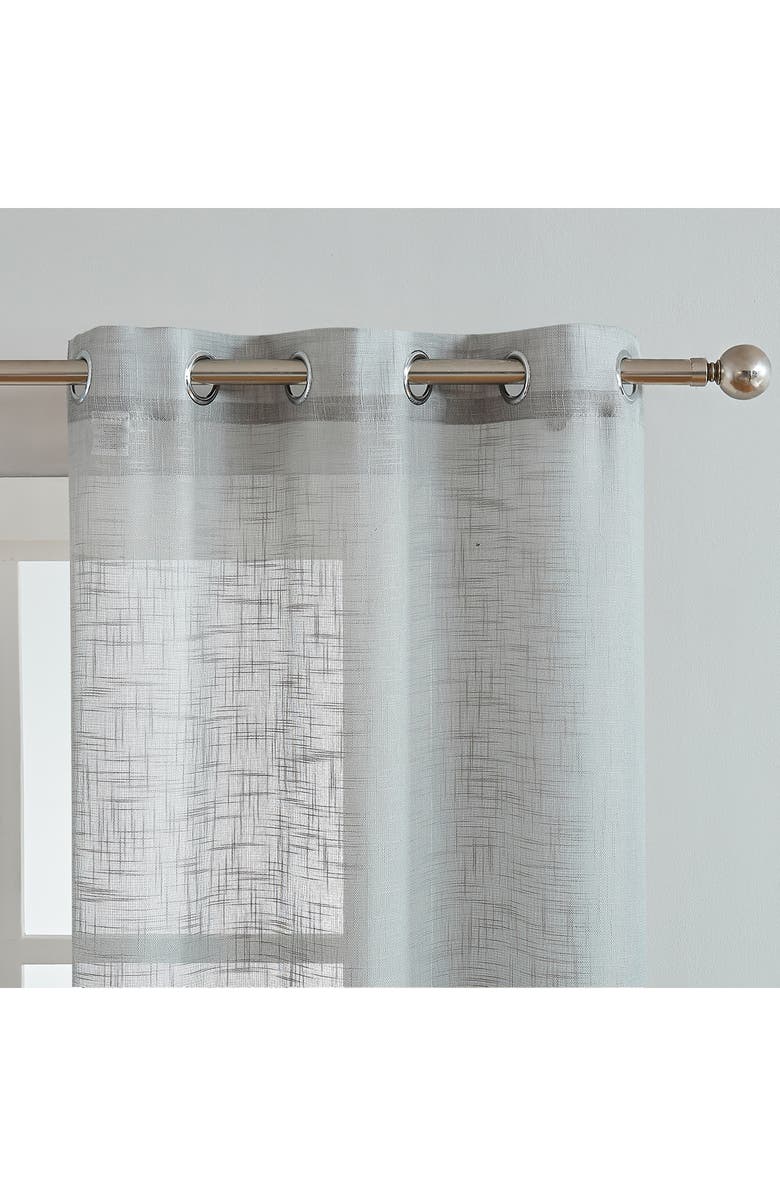 DAINTY HOME Set of 2 Sheer Curtain Panels | Nordstromrack
