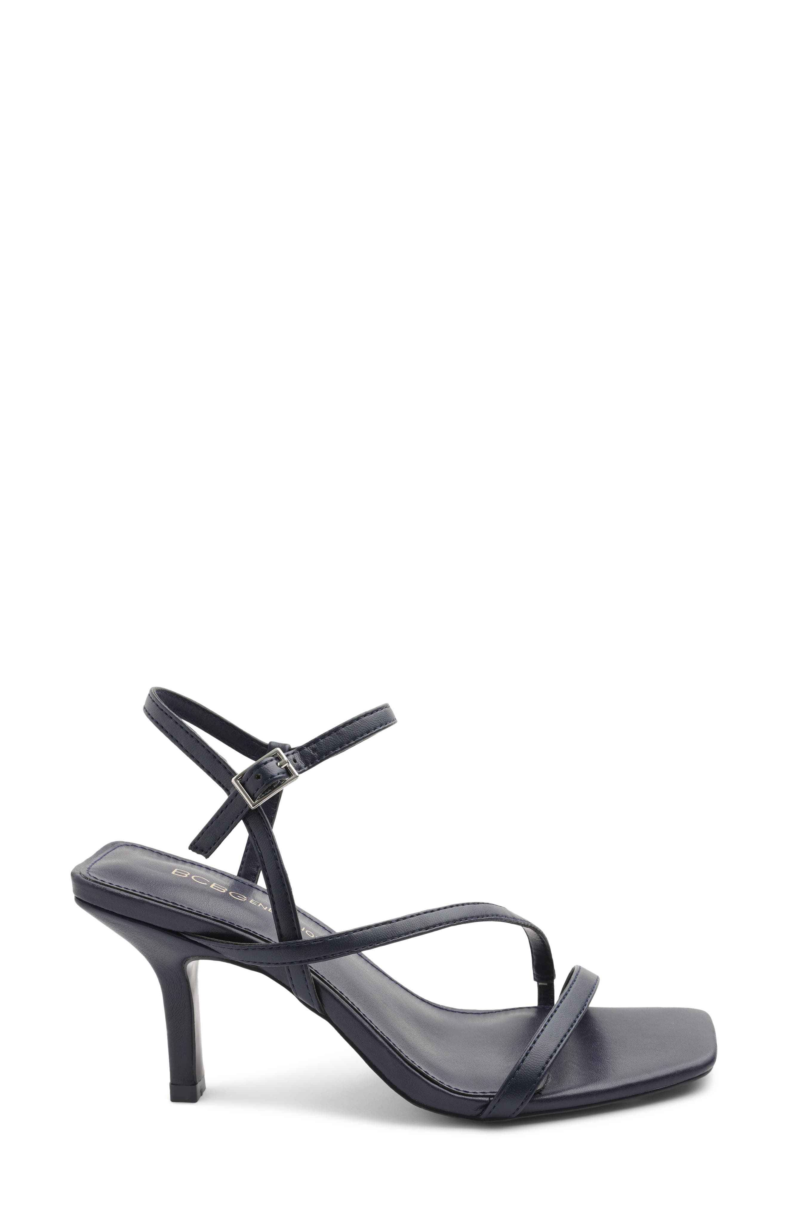 BCBGeneration Millani Strappy Square Toe Sandal (Women) | Nordstromrack