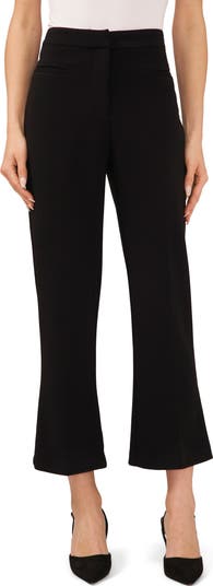 CeCe Fly Front Crop Flare Pants | Nordstrom