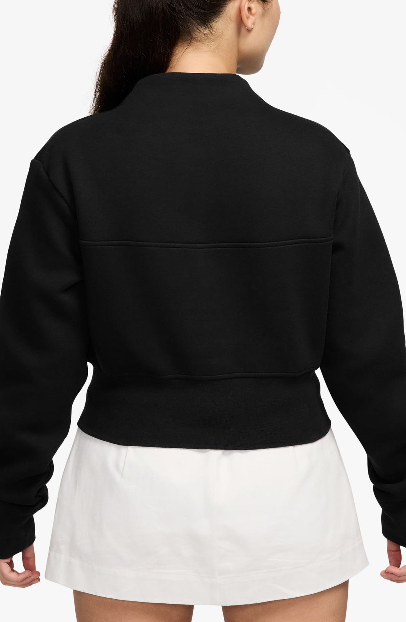 Nike Logo Tech Fleece Quarter-Zip Top | Nordstromrack