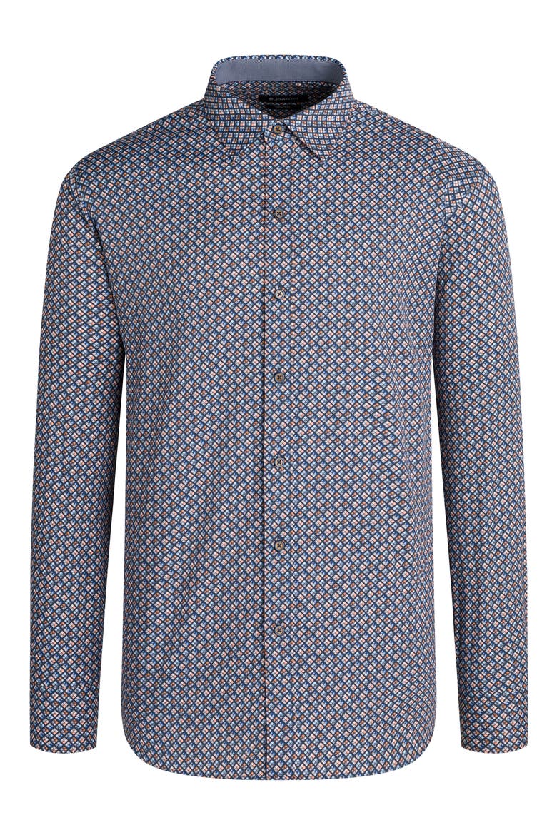 Classic Fit Geometric Performance Button-Up Shirt (Men) | Nordstromrack