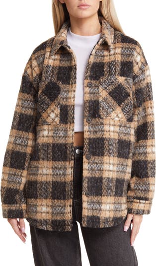 Thread & Supply Plaid Woven Shacket | Nordstromrack