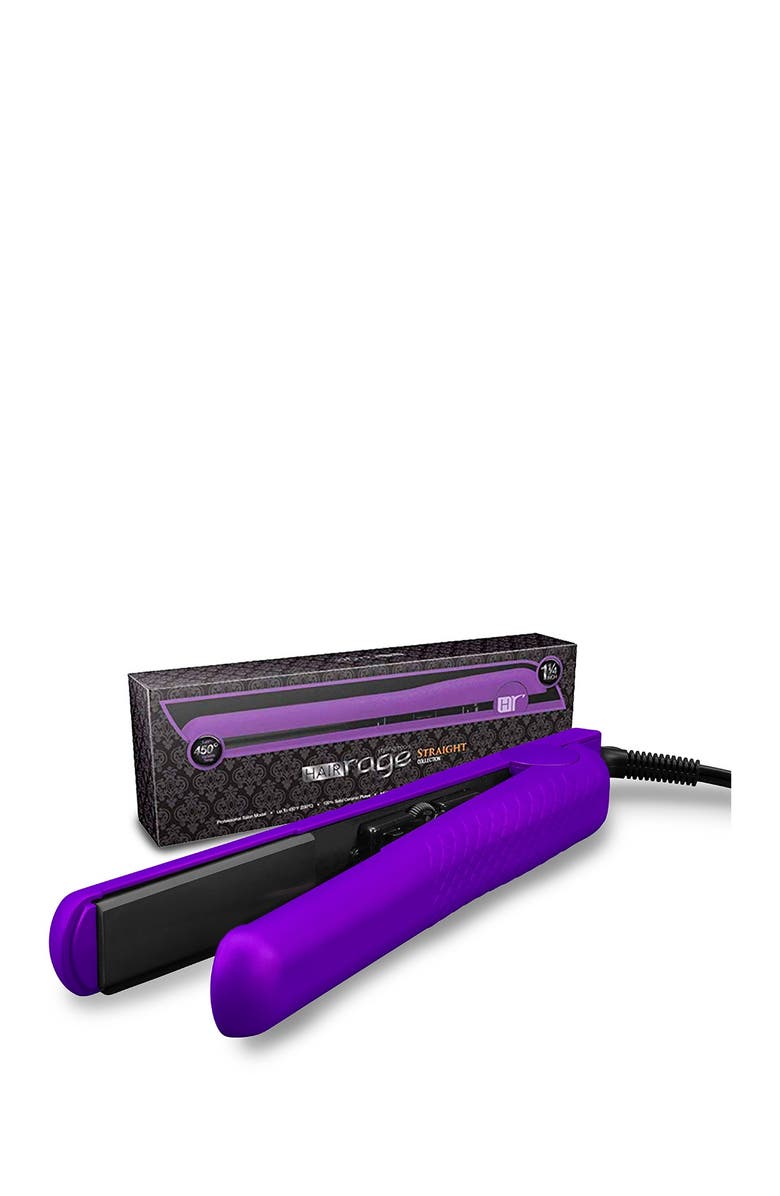 CORTEX BEAUTY Black Tourmaline Gemstone Plated 1.25 Ceramic Flat Iron ...