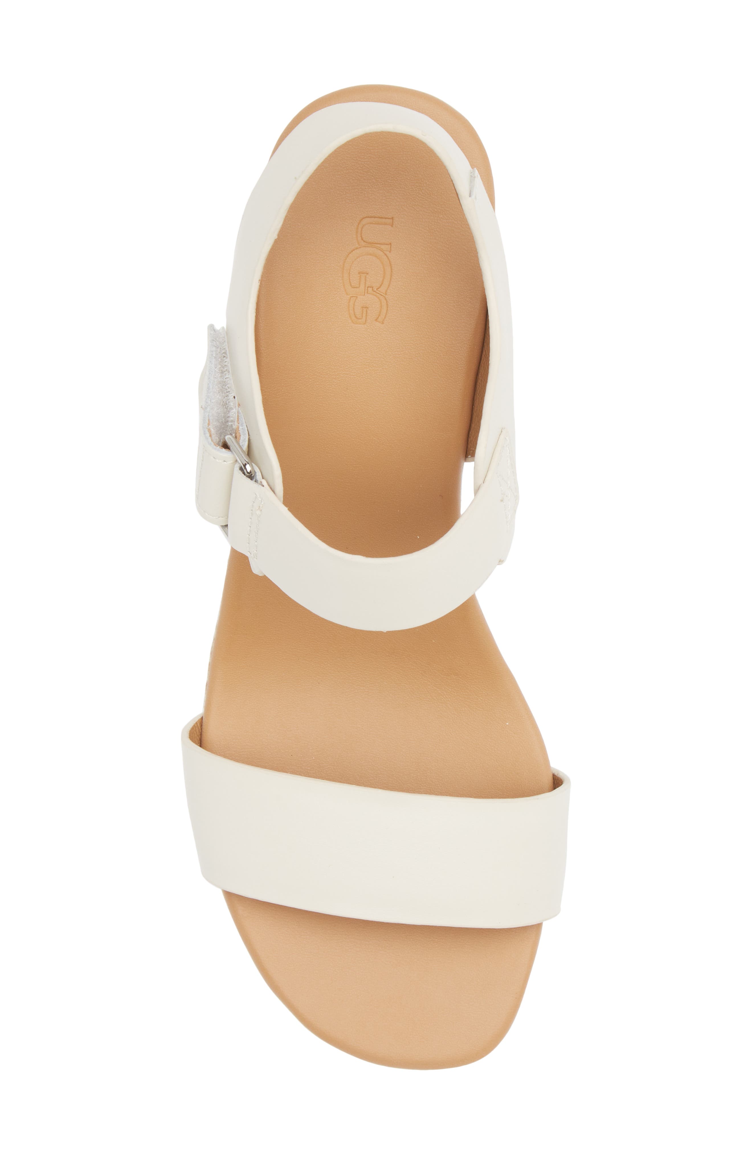 UGG® UGG Eisley Leather Espadrille Wedge Sandal (Women) | Nordstrom
