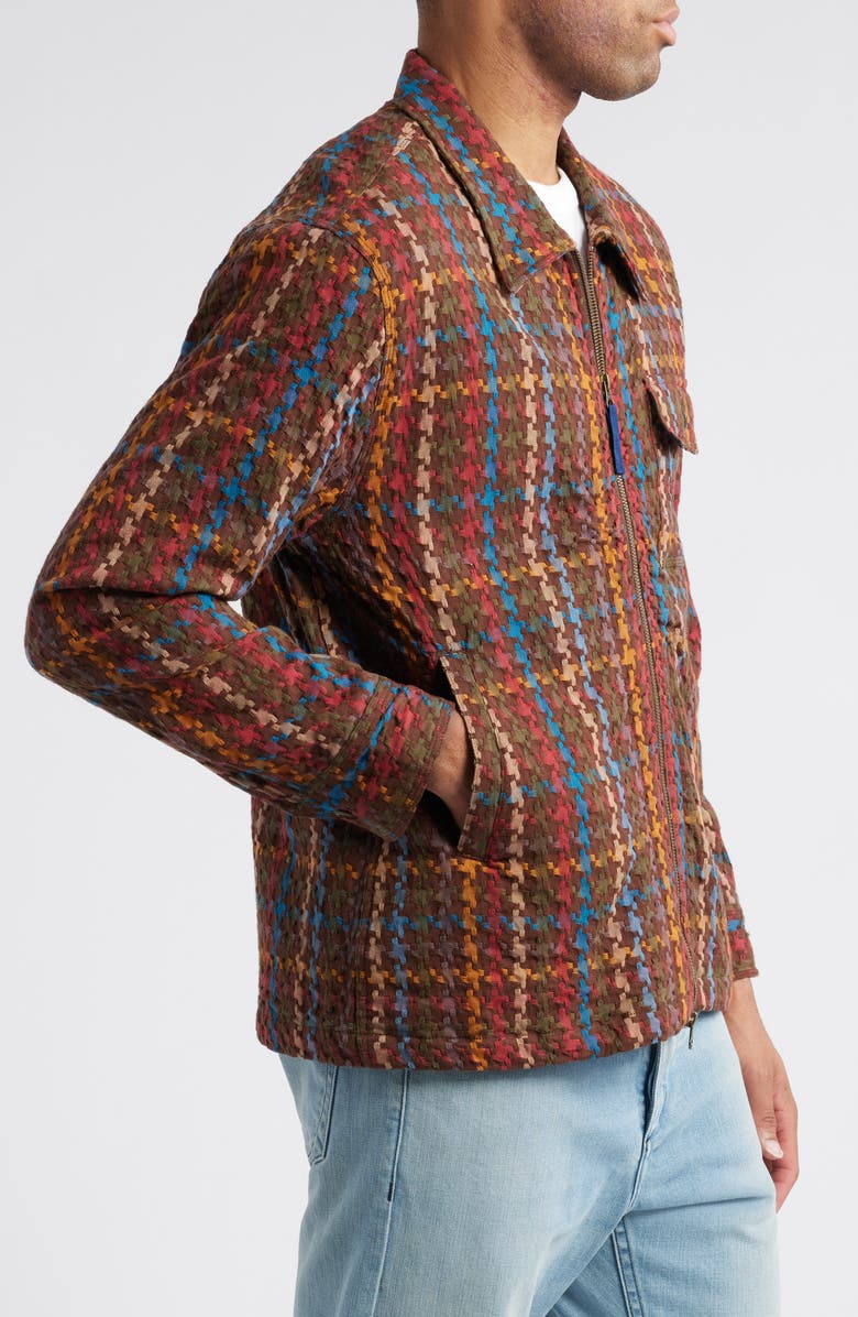 Corridor Rainbow Houndstooth Zip-Up Jacket | Nordstromrack