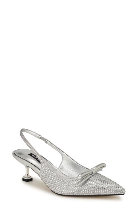 Women's Kitten Slingback Heels | Nordstrom