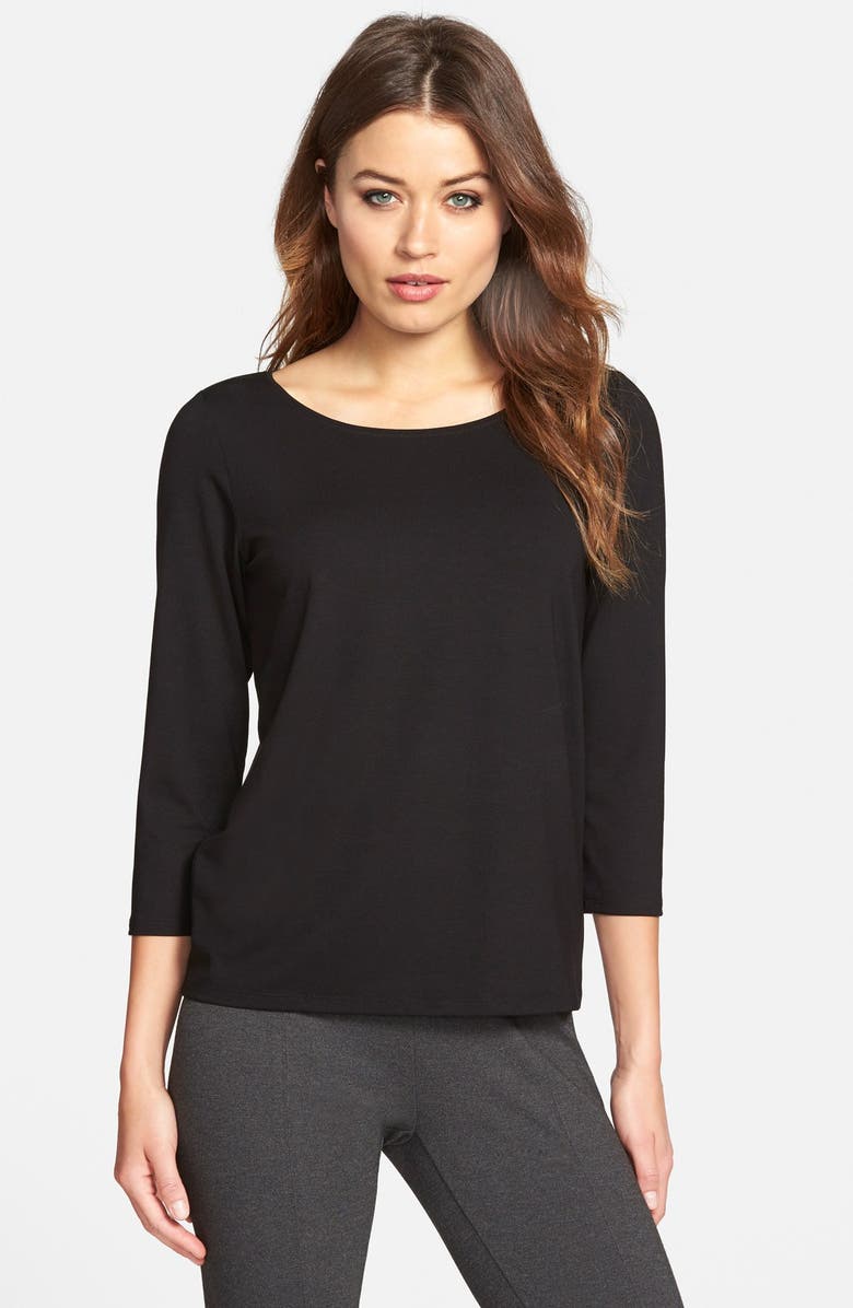 Eileen Fisher Ballet Neck Tee | Nordstromrack