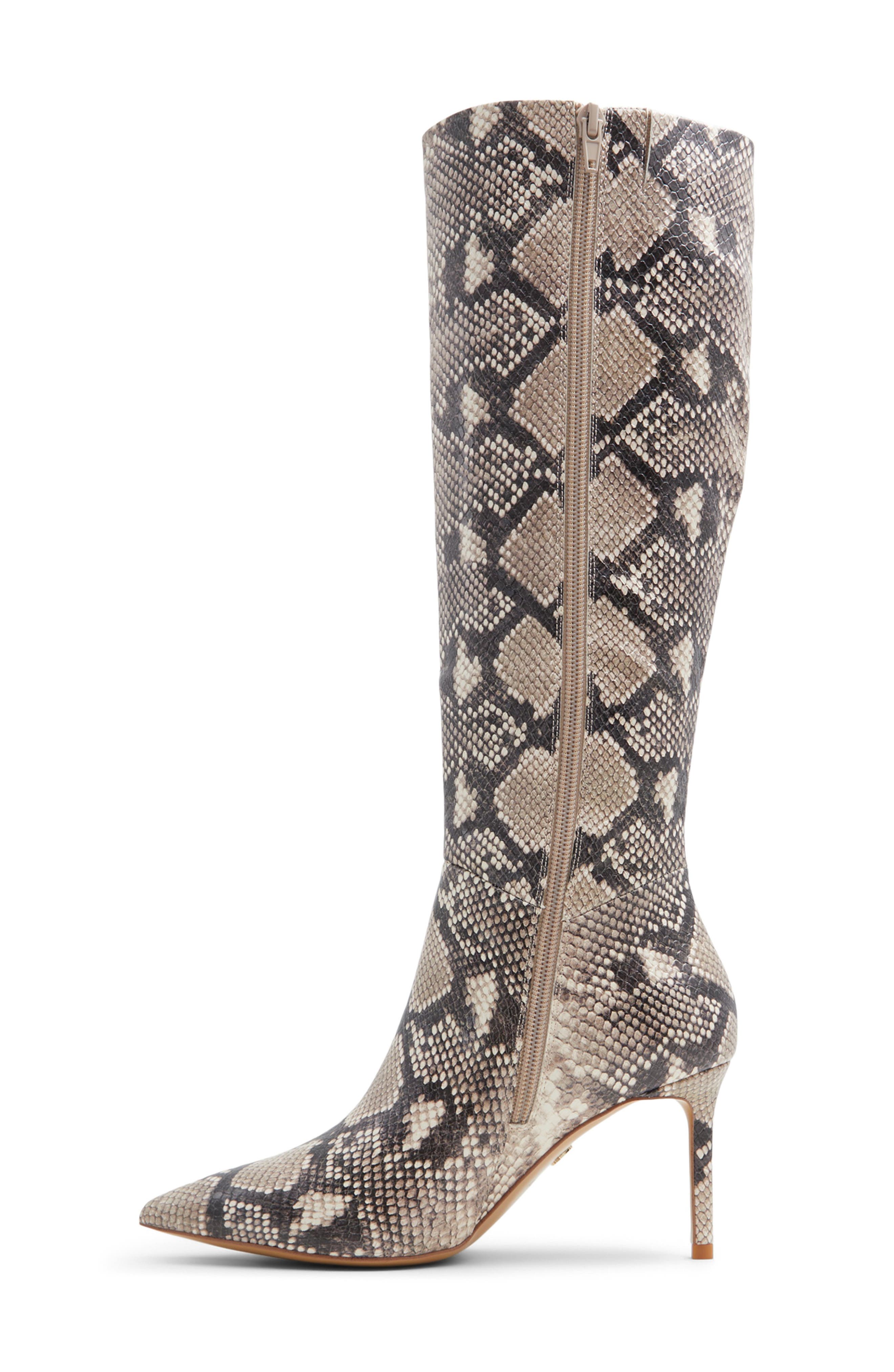 ALDO Laroche Pointed Toe Knee High Boot (Women) | Nordstrom