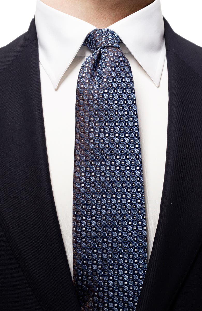 Eton Geometric Silk Tie | Nordstromrack