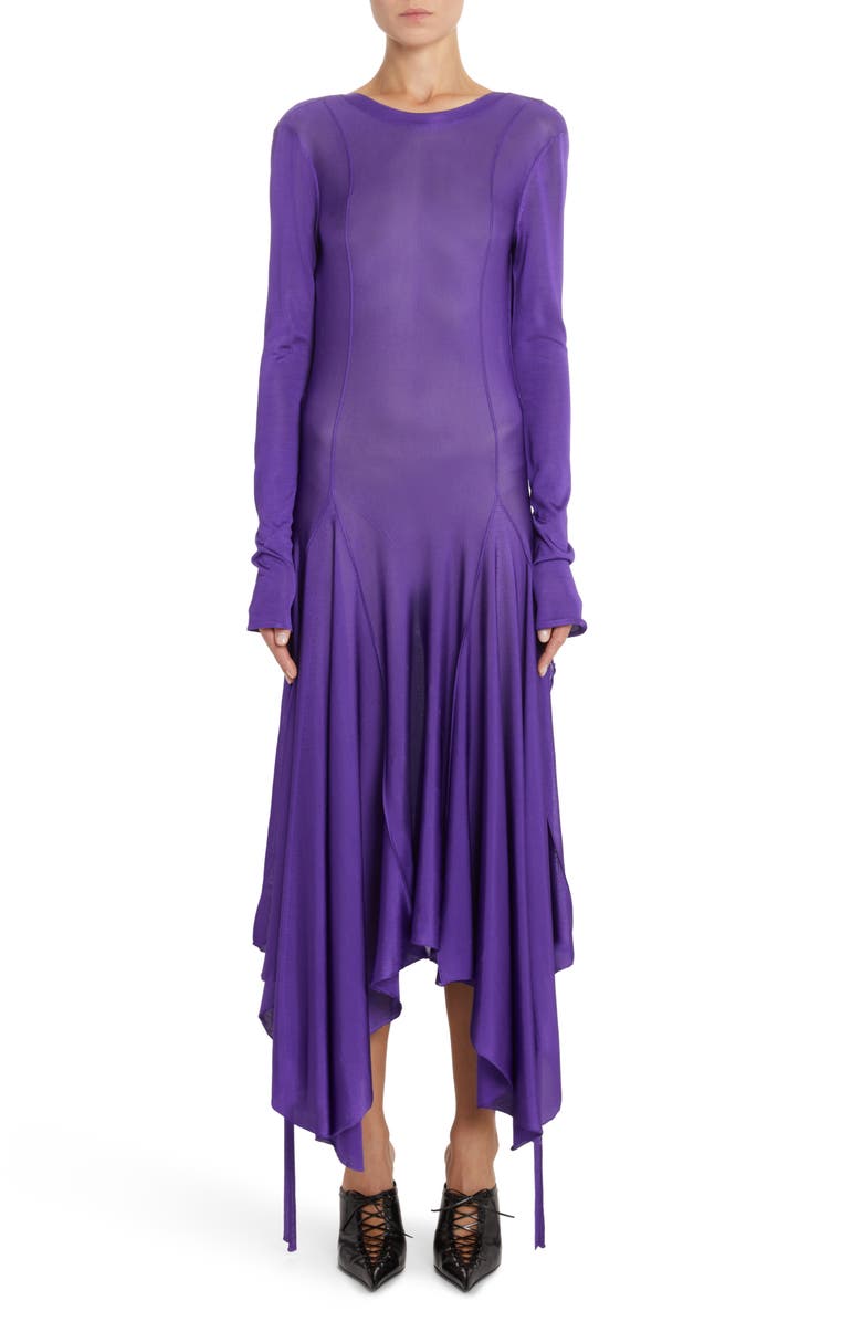 Versace Handkerchief Hem Knit Dress | Nordstromrack