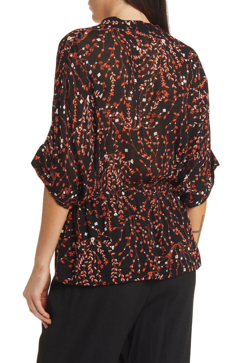 Masai Copenhagen Irekana Floral Top | Nordstromrack