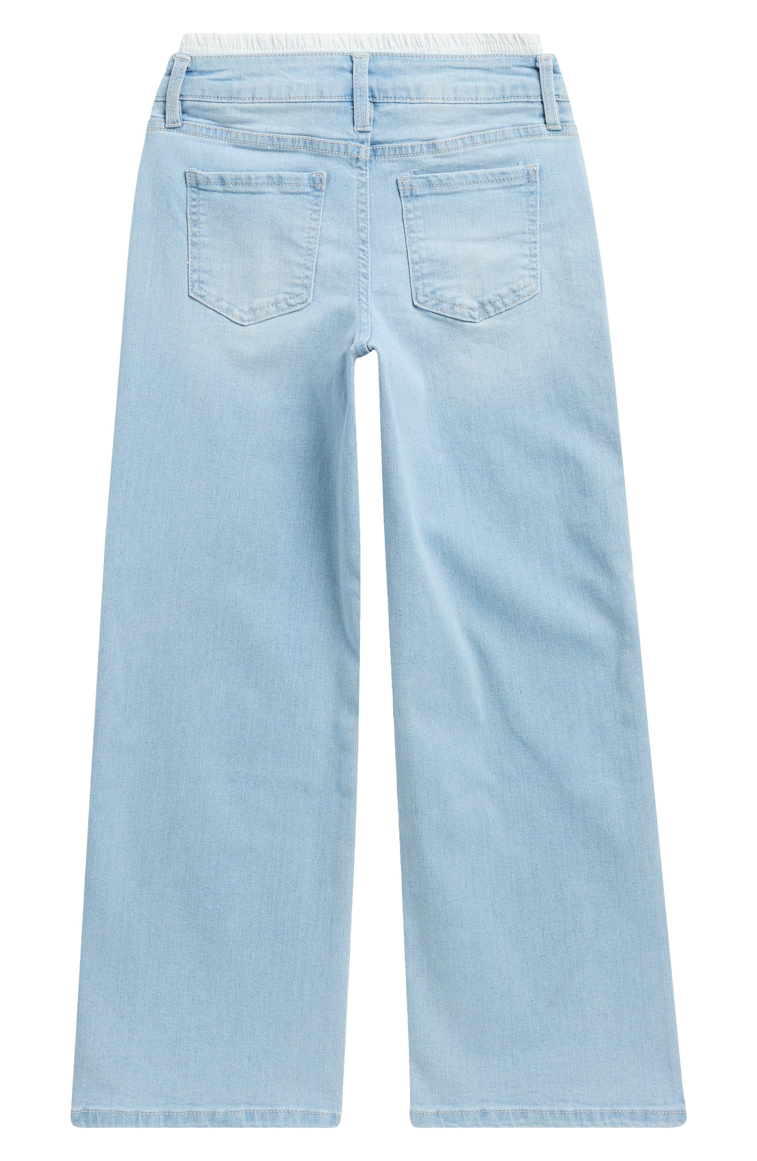 YMI Kids' Boxer Insert Wide Leg Jeans | Nordstromrack