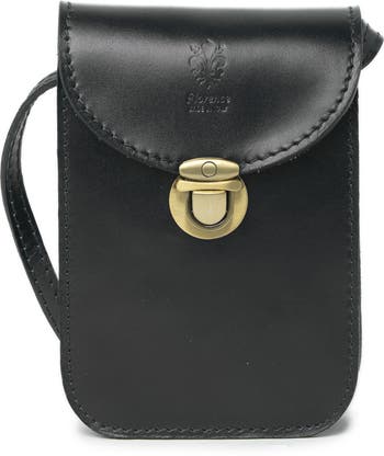 MASSIMO CASTELLO Tamonato Leather Phone Crossbody Bag | Nordstromrack