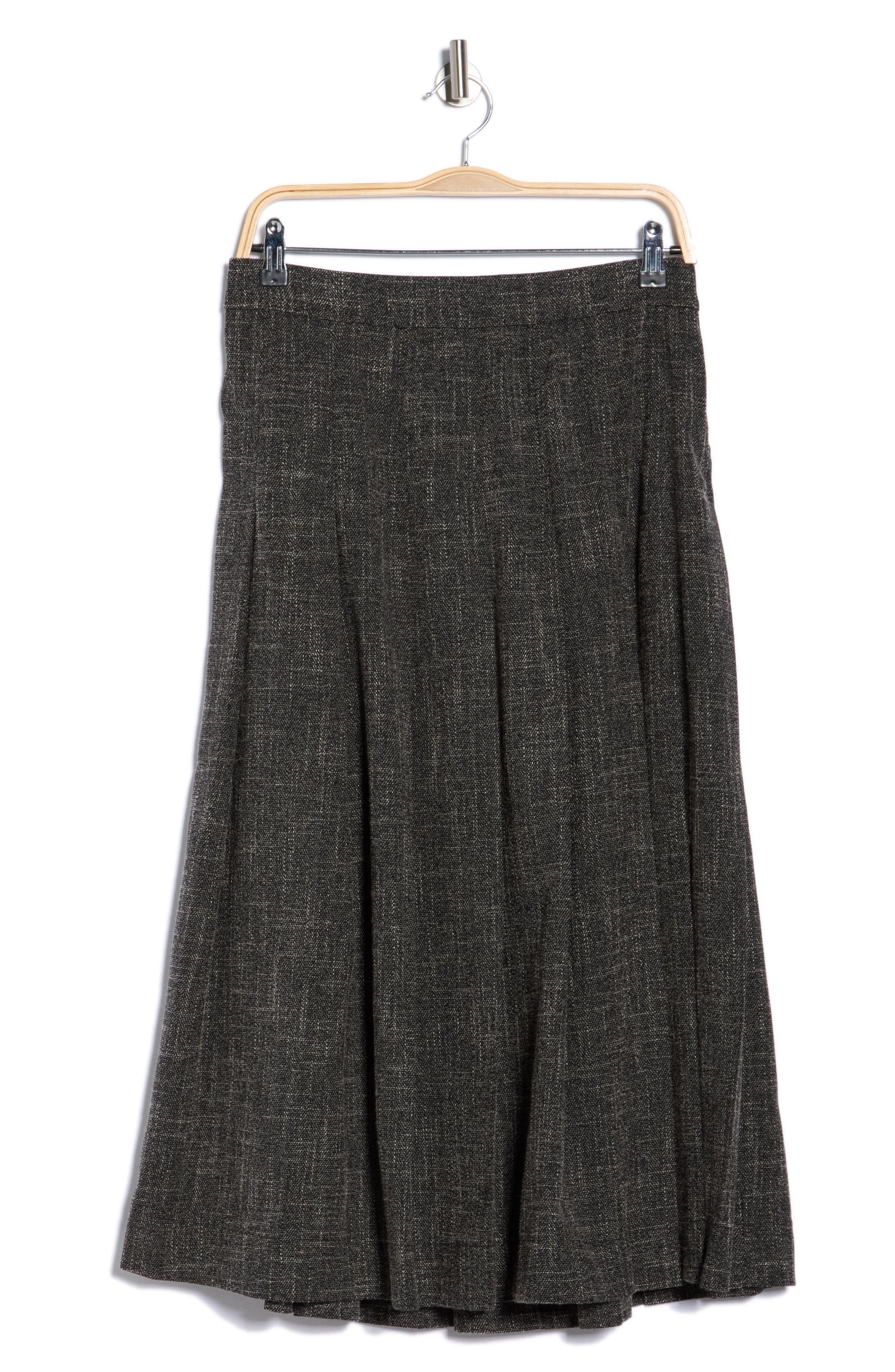 MAX STUDIO Pleated Midi Skirt | Nordstromrack