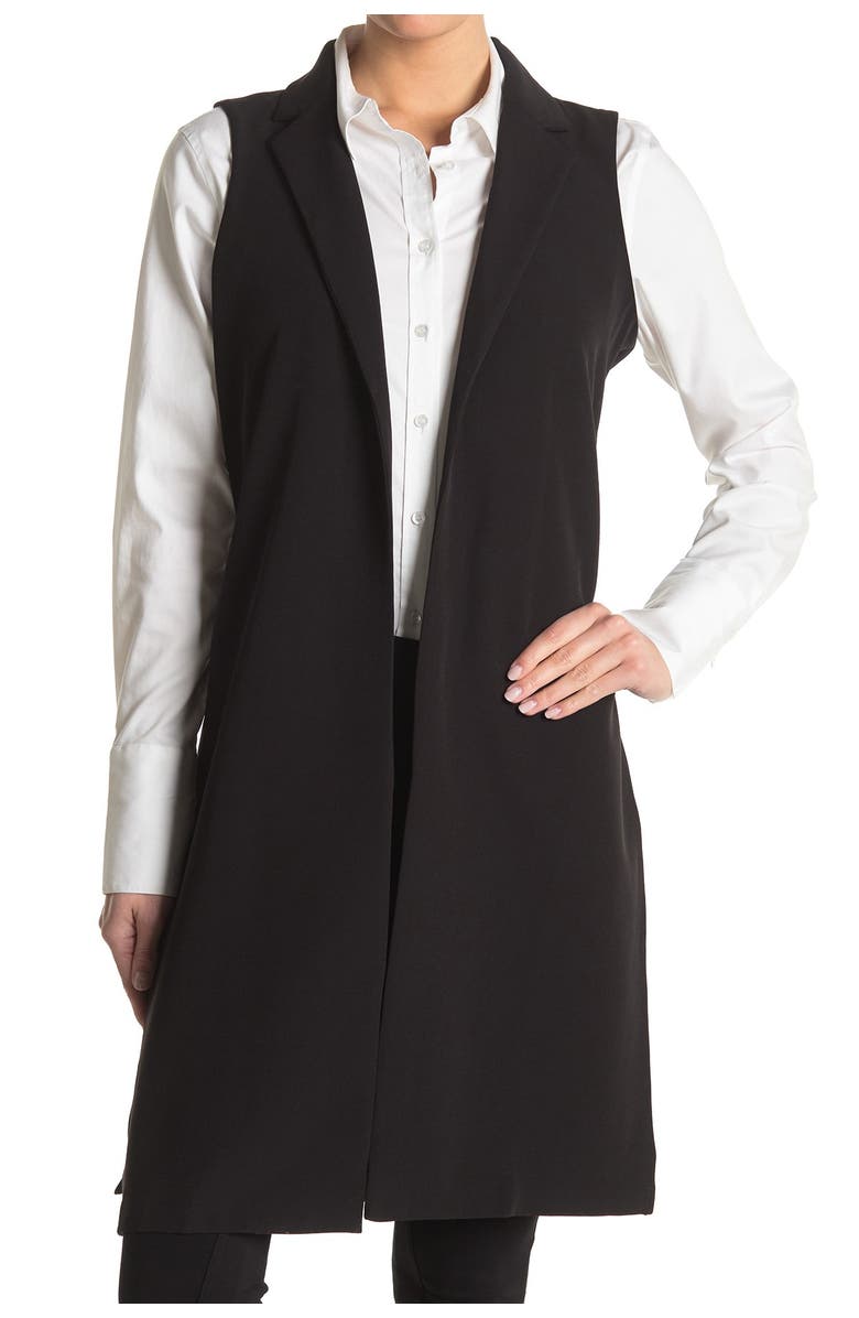 T Tahari Notch Lapel Side Slit Vest | Nordstromrack